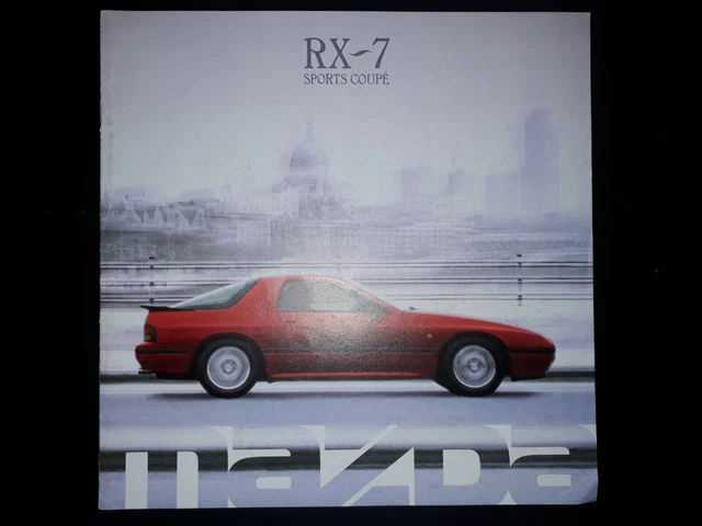 Mazda Rx7 Brochure FOR SALE! - PicClick UK