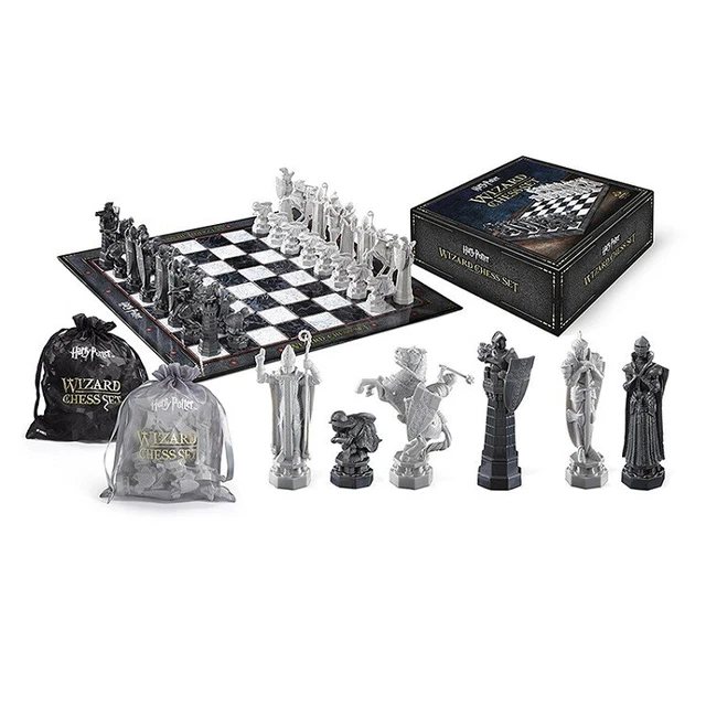 HARRY POTTER WIZARD Chess Set Board Game Wizard Chess Pieces £58.03 ...