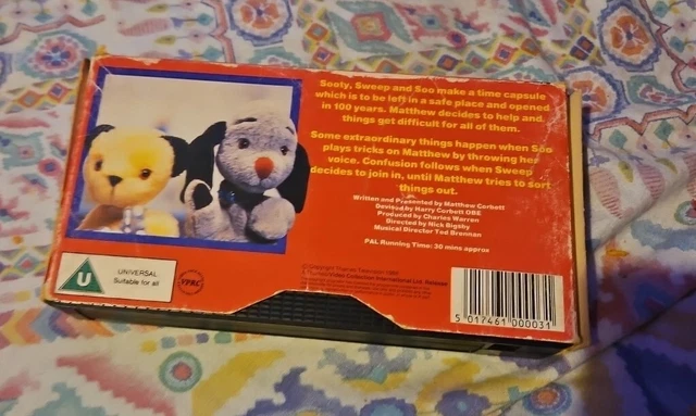 SOOTY'S TIME CAPSULE & Ventriloquism Thames VHS Video Kids Matthew ...