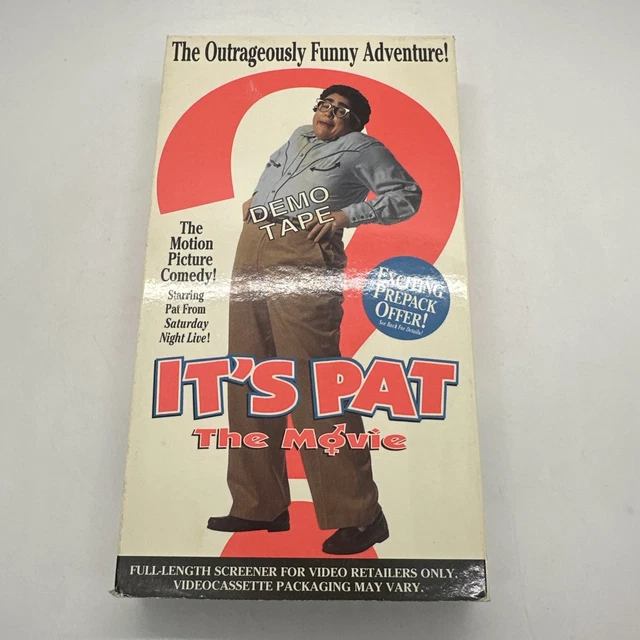 IT'S PAT THE Movie VHS SNL Julia Sweeney Rare Demo Tape VHS £9.97 ...