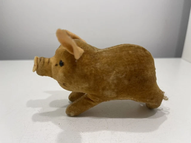 PELUCHE STEIFF ANIMAL cochon 9 cm. Excellent état EUR 24,08 - PicClick FR