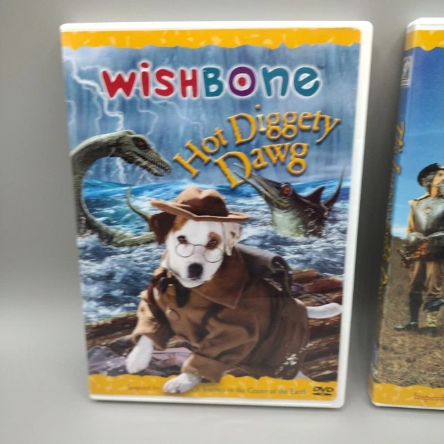 WISHBONE: THE IMPAWSSIBLE Dream DVD (2004) Hot Diggity Dawg Lot of 2 ...
