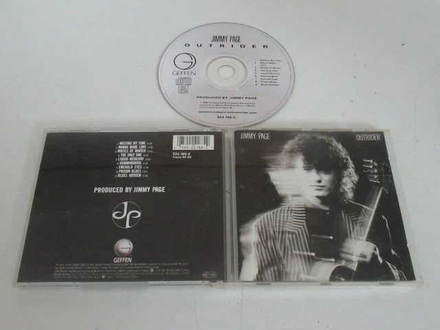 JIMMY PAGE: OUTRIDER 1988 Geffen Records Cassette New Sealed Led Zeppelin Rock $15.02 - PicClick AU