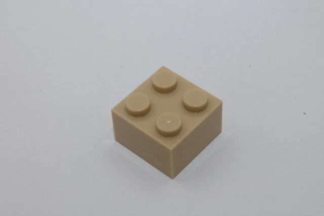 LEGO 10X BASIC Steine 2x2 bricks 3003 beige tan EUR 1,50 - PicClick DE