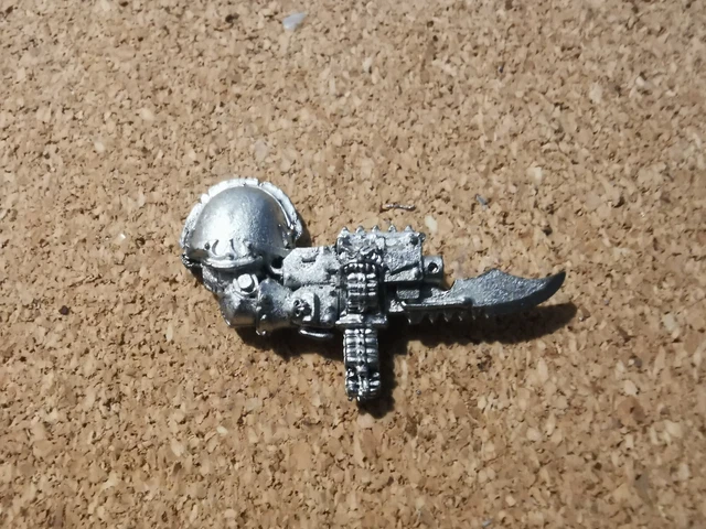 WARHAMMER 40K 2ND ed Chaos Terminator right arm Storm Bolter $8.00 ...
