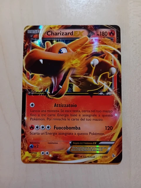 POKÉMON CHARIZARD EX 11/106 Fuoco Infernale Ultra Rara Holo Ita EUR 29,00 - PicClick IT