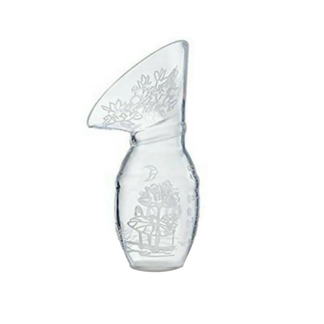 BREAST MILK COLLECTOR Nursing Cups Reusable Collect Leakproof Silicone ...