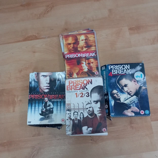 PRISON BREAK COMPLETE box set 1-5 EUR 17,52 - PicClick IT