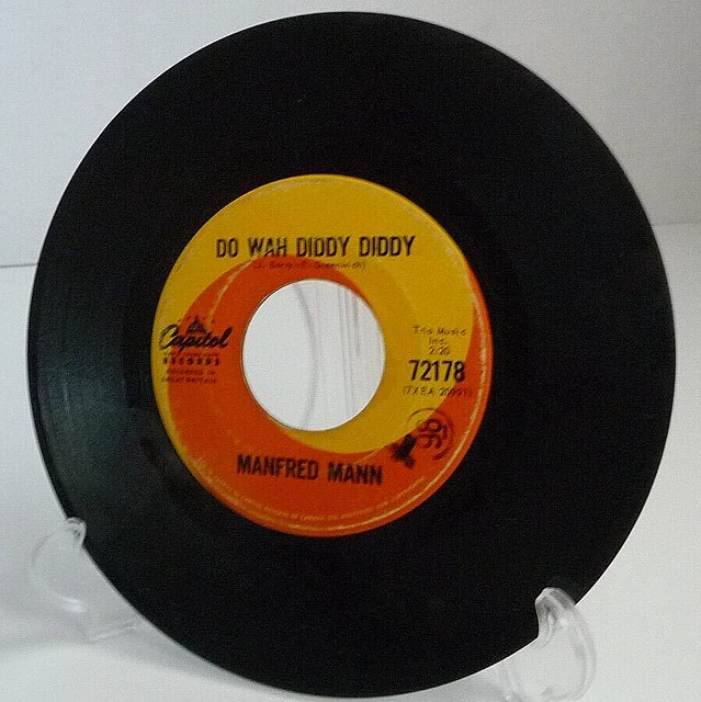 MANFRED MANN DO Wah Diddy Diddy What ya Gonna Do Capitol Copa Music ...