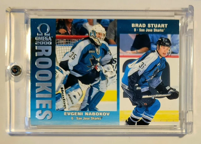 EVGENI NABOKOV BRAD STUART REQUINS 2000 CARTE RECRUE OMEGA HOCKEY ...