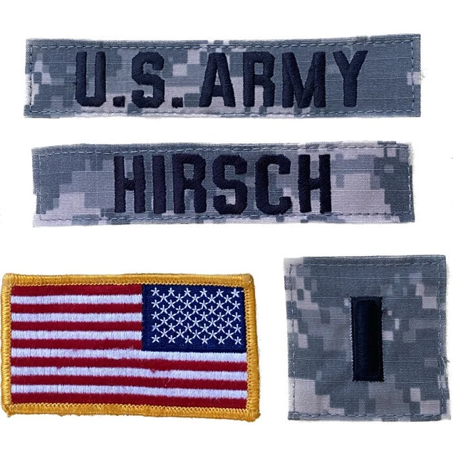 6 US ARMY Patch 2nd Cavalry 8th Infantry Div. Ucp Digital Acu Flag Lt ...