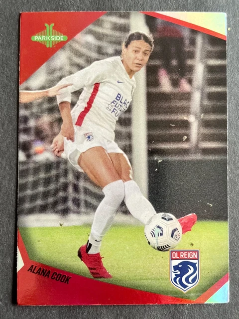ALANA COOK 2022 Parkside NWSL Volume 1 FOILBOARD FOIL PARALLÈLE #69 ...