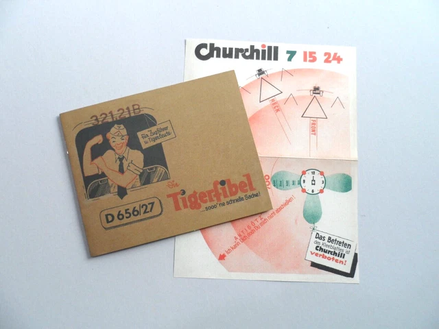 GERMAN WW2 TIGER TANK MANUAL ILLUSTRATED BOOKLET, 1942 # Read Full ...