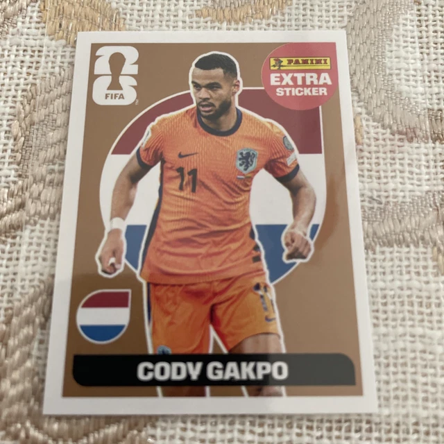 PANINI WM 2026 Extra Sticker Cody Gakpo EUR 4,50 - PicClick DE