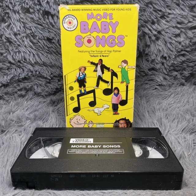 MORE BABYSONGS VHS Tape 1993 Featuring Songs Of Happy Palmer Music ...