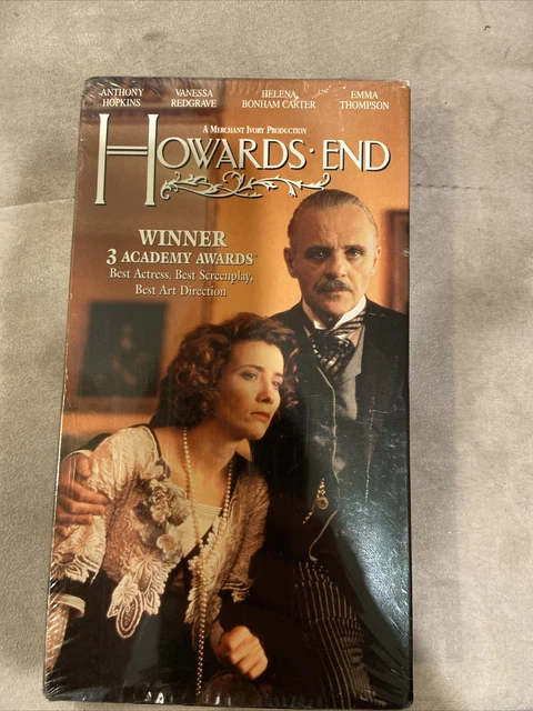 HOWARDS END VHS Movie 1993 Anthony Hopkins £7.62 - PicClick UK