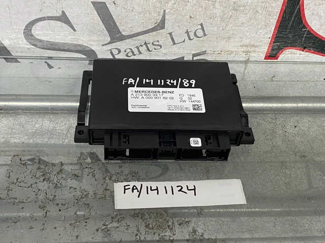 MERCEDES BENZ W238 E Class Gearbox Control Module Ecu A2139003317 ...
