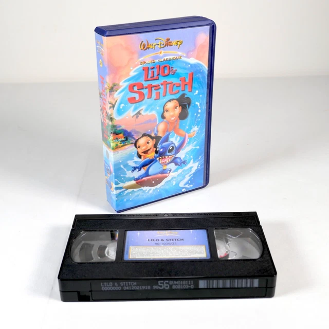 CASSETTE TAPE VIDEO VHS LILO & STITCH Walt Disney Home Vidéo 2002 VF ...