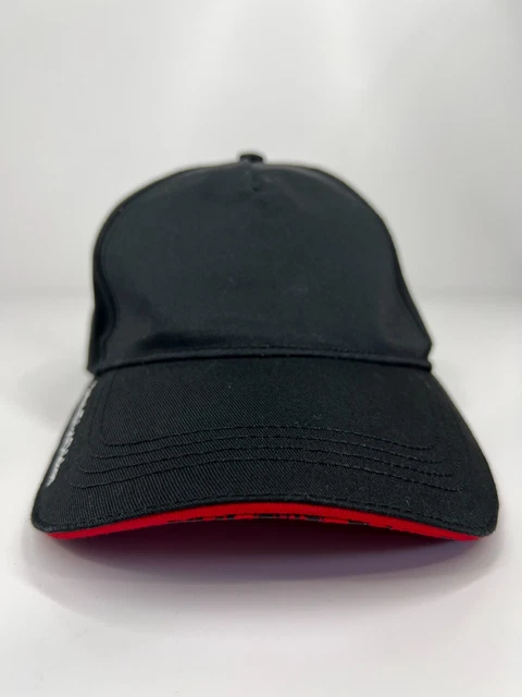 KFC KENTUCKY FRIED Chicken Staff Cap Hat Adjustable OSFM Black Red ...