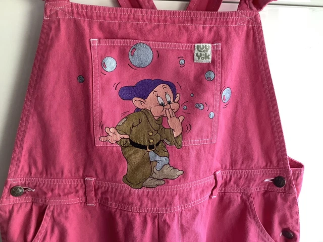 LUCY & YAK Short Dungarees:Custom Disney/7 Dwarves/Dopey/Doc/Grumpy ...