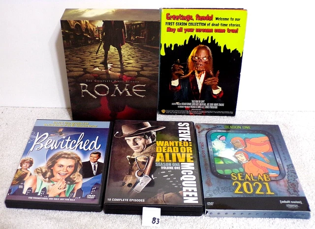 83 DVD 1ÈRE saison : Rome, Tales From The Crypt, Sealab 2021, Wanted ...