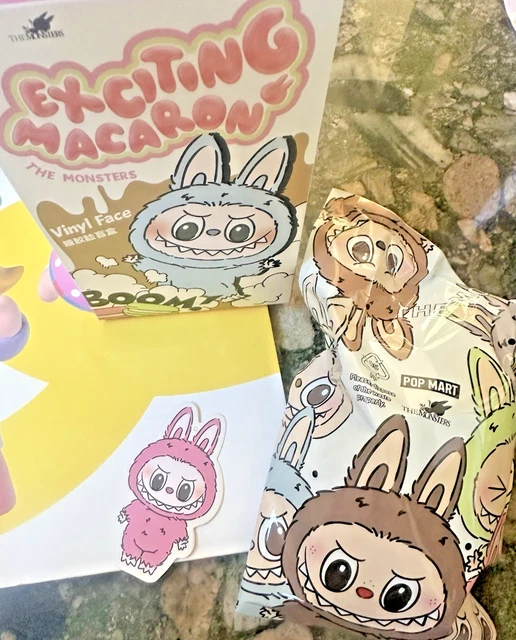 POPMART LABUBU THE MONSTERS Exciting Macaron LYCHEE BERRY Authentic ...
