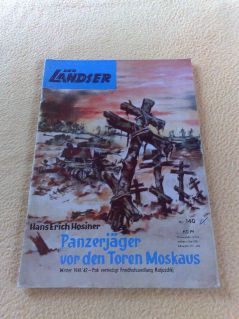 DER LANDSER NR. 140 Panzerjäger vor den Toren Moskaus EUR 8,00 ...
