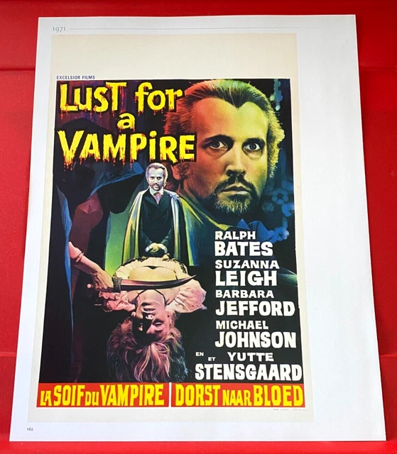 Lust For A Vampire Scars Of Dracula Movie Film Poster Art Picture Print