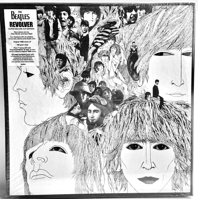THE BEATLES - Revolver super deluxe vinyl box set 4LP + 7" Sealed £125. ...