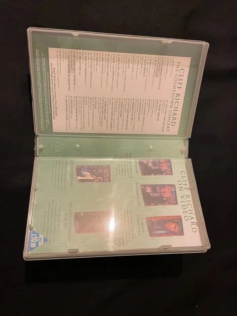 CLIFF RICHARD - The Countdown Concert (VHS, 2000) £0.99 - PicClick UK