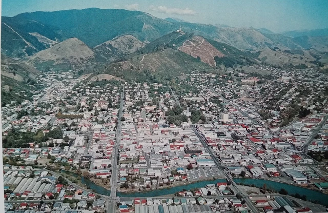 NELSON NEW ZEALAND Aerial View Vintage Postcard - Unposted $7.36 ...