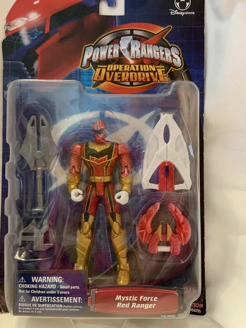 POWER RANGERS OPERATION Overdrive Mystic Force Red Ranger 5 Inch NIB ...