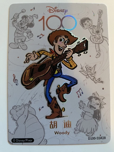 2023 CARD FUN Disney 100 Years of Wonder Toy Story Orchestra Woody $5. ...