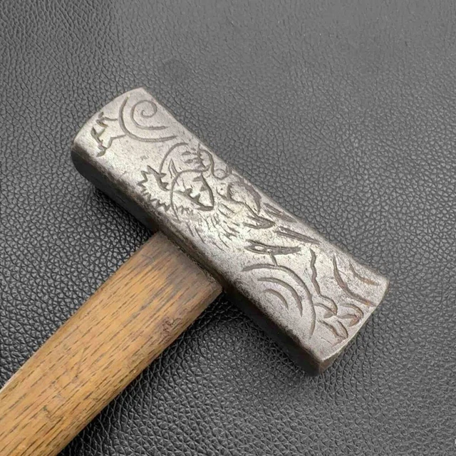 ANCIEN MARTEAU EN fer japonais 1 set fabriqué par le célèbre forgeron ...