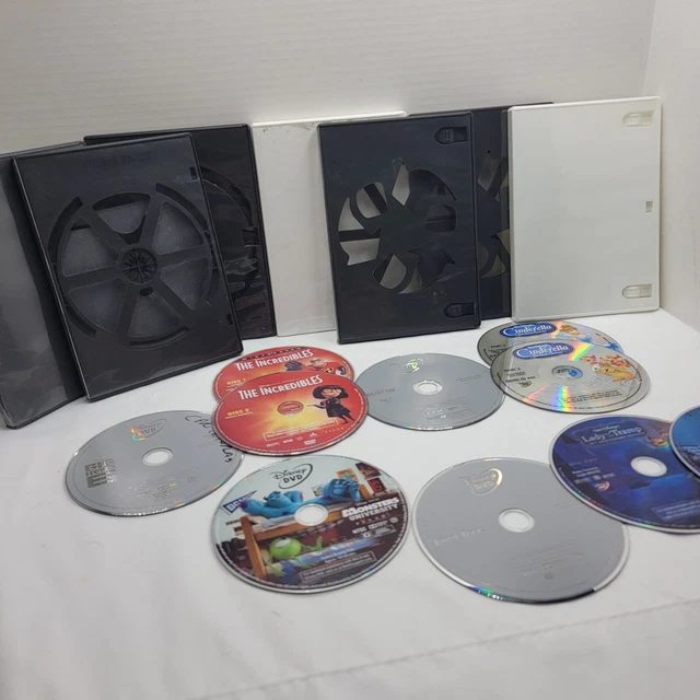 DISNEY PIXAR 7 DVDs Lot The Incredibles Monsters University Dumbo ...