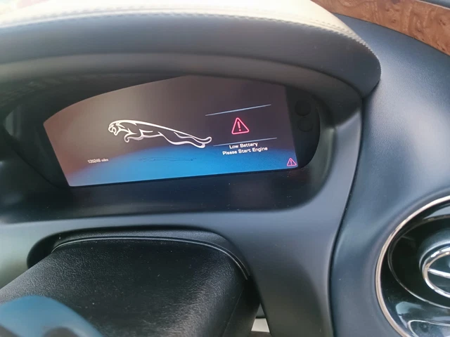 JAGUAR XJ X351 Instrument Cluster Speedometer Diesel Bw93-10849-Ad 2011 ...