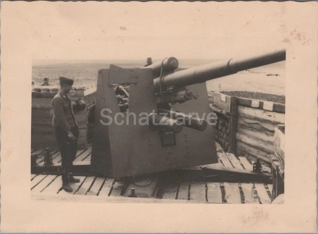 FOTO, SCHWERE FLAK in Erdkampf Stellung (MJ-73)1029 EUR 4,90 - PicClick DE