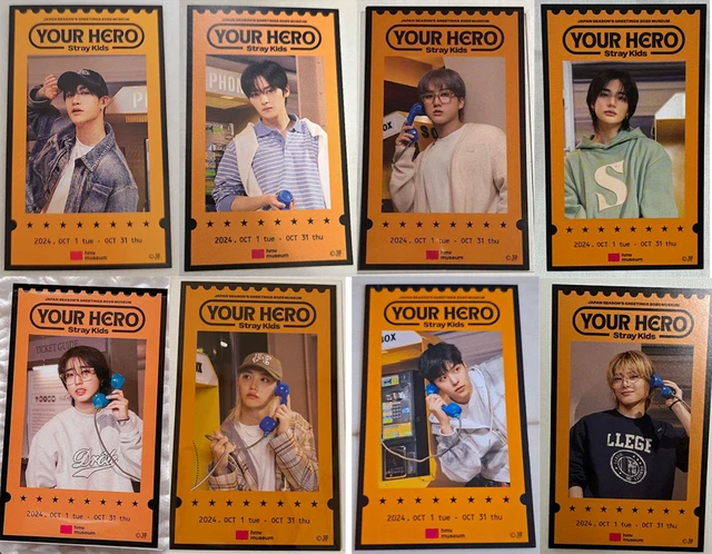 STRAY KIDS JAPAN SEASON’S GREETINGS 2025 MUSEUM POB Official Photo card ...