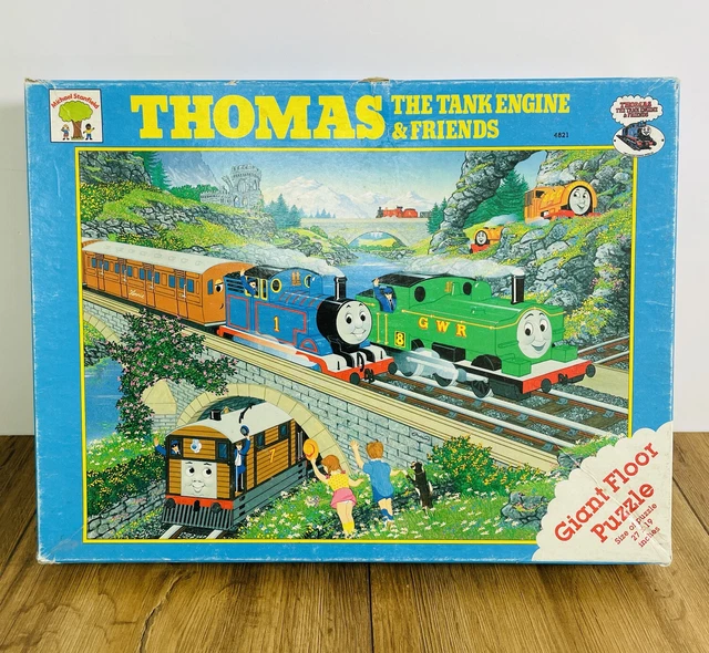 THOMAS THE TANK Engine 26 Piece Giant Floor Puzzle 1990 Complete £10.35 ...