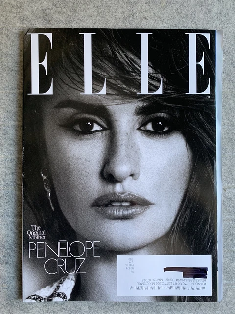 ELLE MAGAZINE : February 2024 : Penelope Cruz on Cover £1.96 - PicClick UK
