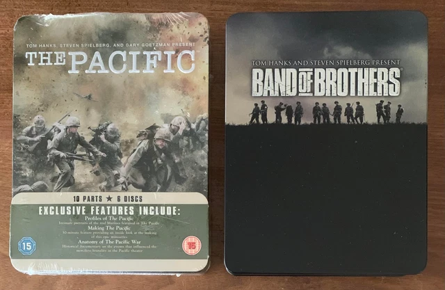 BAND OF BROTHERS & The Pacific TV MINI SERIES (Box Set) (DVD, 2010) £14 ...