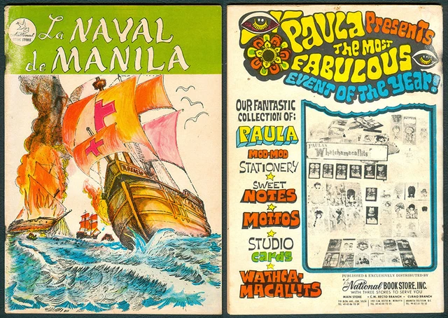 PHILIPPINE NATIONAL ILLUSTRATED Komiks LA NAVAL DE MANILA Comics £21.63 ...