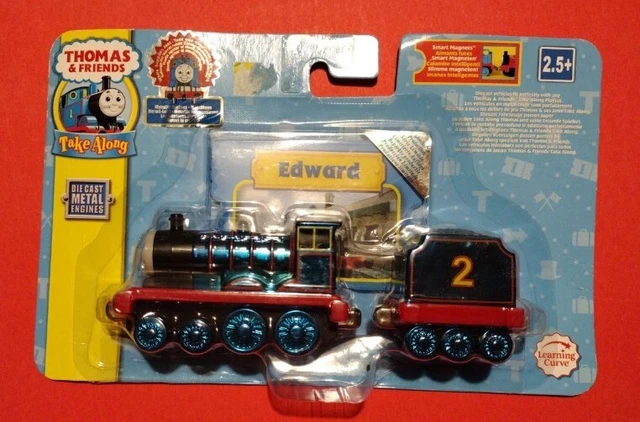 THOMAS THE TANK Engine Take Along Die-Cast Metal Metallic LE Edward £ ...