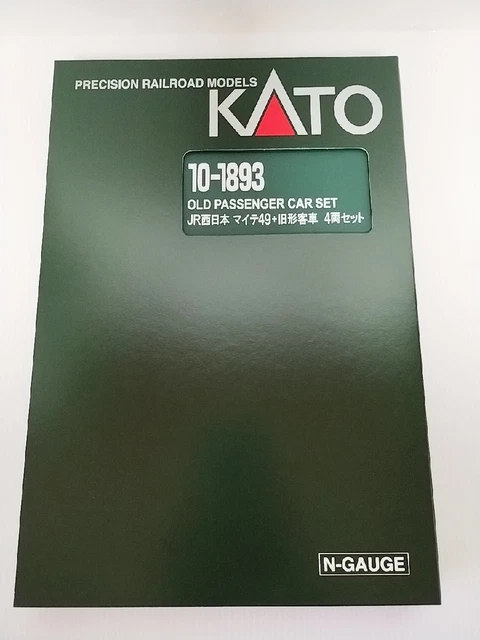 KATO N GAUGE JR West Japan Maite49 Old Style Passenger Car 4-Car Set ...