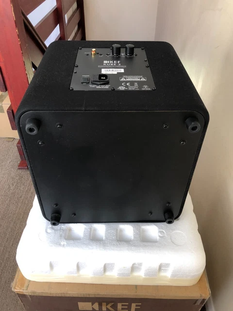 KEF KUBE-2 SUBWOOFER 200w Dual 10" ABR Active Powered Sub 10 Inch Class ...