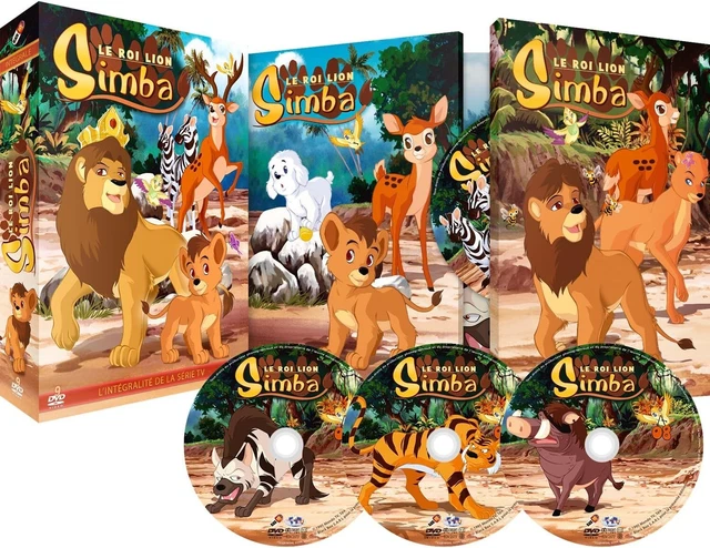 LE ROI LION Simba - Integrale / Coffret 9 Dvd / Neuf Sous Blister D ...