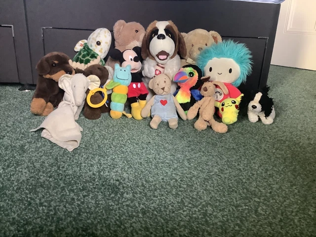 SOFT TOY COLLECTION For Young Children 0-9 £31.91 - PicClick UK