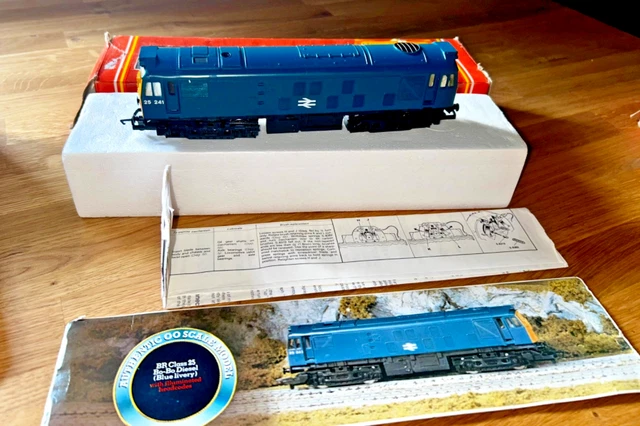 HORNBY OO R326 BR Class 25 Diesel Blue Livery £34.50 - PicClick UK