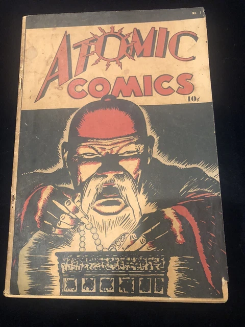 BALAYAGE ATOMIC COMICS #1 1946 Detective Comics #8 Cvr EUR 64,21 - PicClick FR