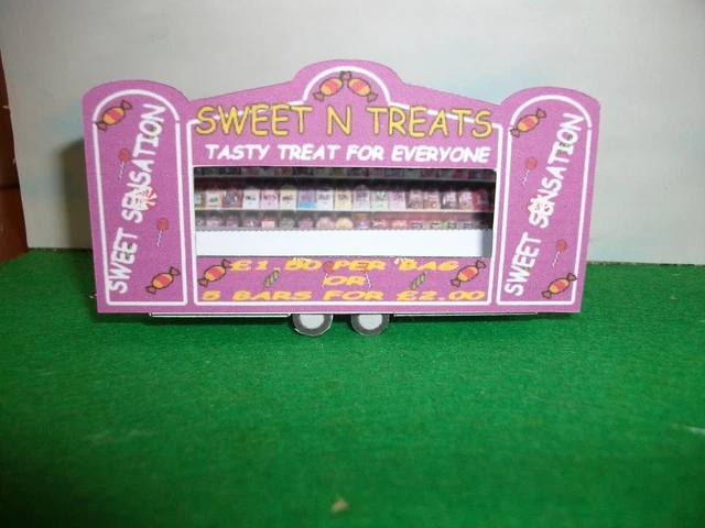 FAIRGROUND MODEL OO Scale Model Funfair 00 Gauge Swe Model Railway ...